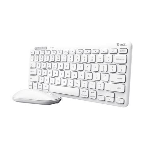 Lyra Wireless Keyboard And Mouse Set White