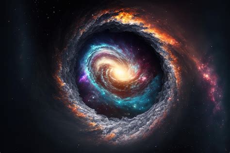 Premium Photo Spiral Galaxy In Space