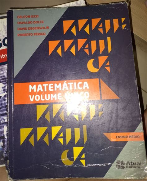 Matem Tica Gelson Iezzi Livro Editora Atual Usado Enjoei