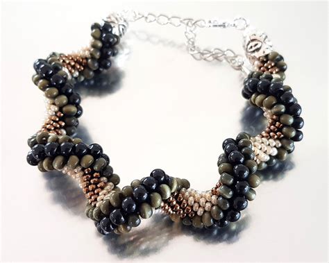 16 Strands Beaded Kumihimo Pdf Tutorial Pattern Loading Braiding
