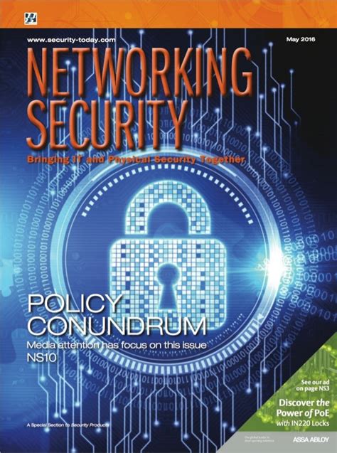 Networking Security Article May 2016