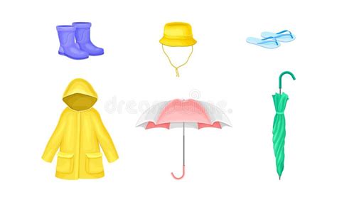 Wet Weather Clothes Stock Illustrations 1511 Wet Weather Clothes