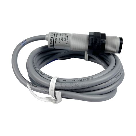 Sensor De Interruptor Fotoel Trico Tipo Tubular Novo M18 10 30 Vdc Npn