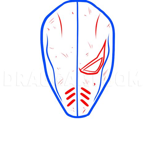 How To Draw Chibi Deathstroke