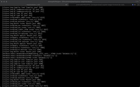 building the metabase uberjar failed on tag v045 2 1 get help