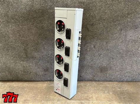 New Unused General Electric 800 Amp Main Socket Meter Modular 777