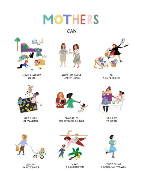 Mothers Can Inspirational Wall Print Piph By Paper Epiphanies