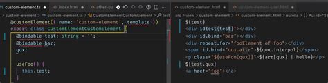 [rename] faulty behavior · issue 170 · aurelia vscode extension · github