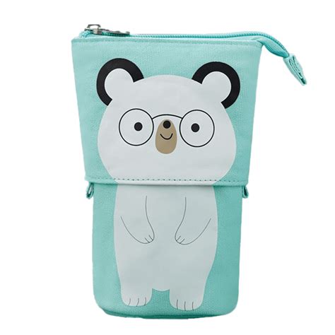 Stand Up Pencil Holder Telescopic Pencil Case Transformer Pen Box