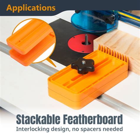 71832 Stackable Featherboard For Table Saw Router Table And Band Saw