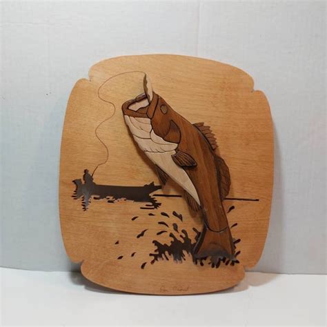 Wood Intarsia Etsy