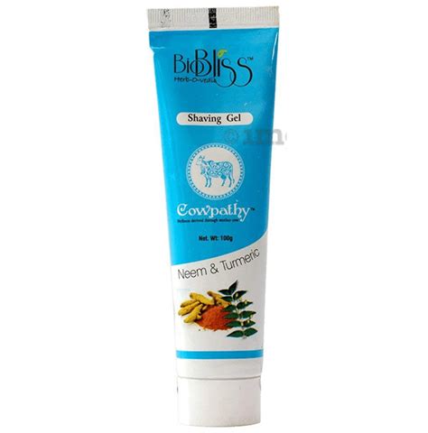Cowpathy Shaving Gel Neem And Turmeric Buy Tube Of 950 Gm Gel At Best