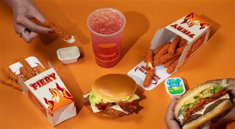 Burger King Launches New Fiery Menu Featuring New Fiery Bacon Whopper Fiery Chicken Sandwich