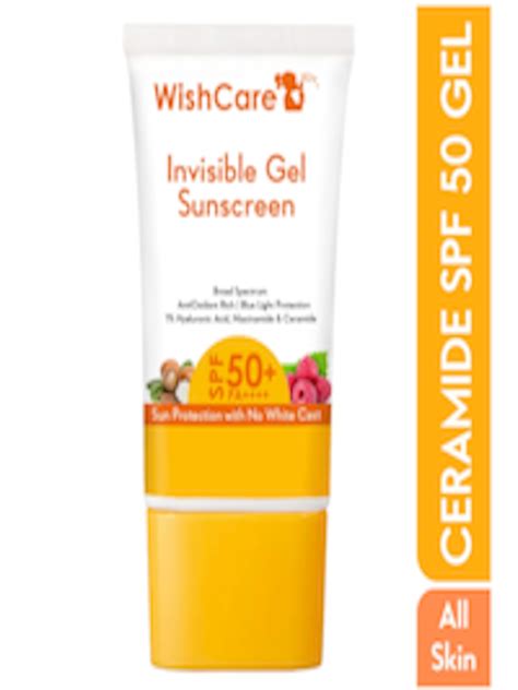 Buy Wishcare Invisible Gel Oil Free Spf 50 Pa Sunscreen 50 G