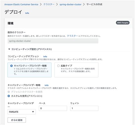 SpringBootをAWS ECSで動かす Spring Hack