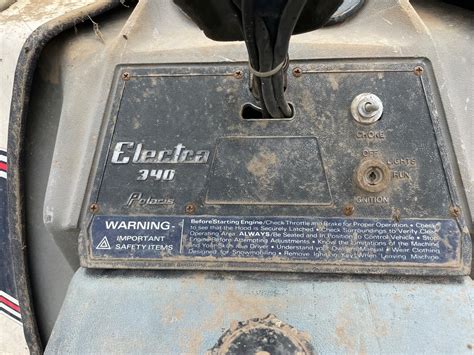 Polaris 340 Electra Wide Track Snowmobile Other Bigiron