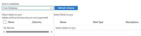 Sql Server Azure Datasync Tables Not Showing Up Stack Overflow