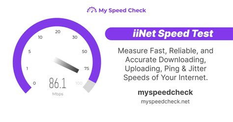 Iinet Speed Test Measure Downloading Uploading Speeds