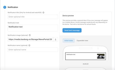 Send Fcm Data Message Using Firebase Console Stack Overflow