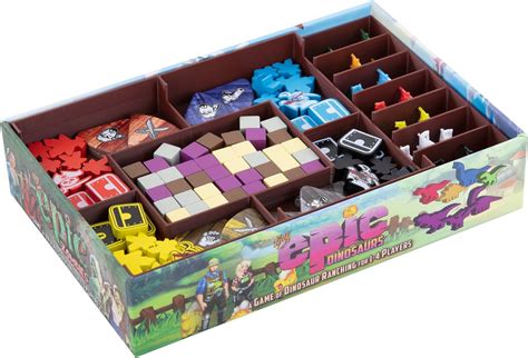Feldherr Organizer Insert For Tiny Epic Pirates Core Game Box