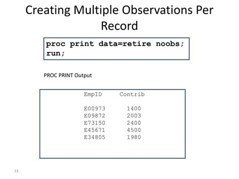 ppt chapter 21 creating multiple observations from a single record