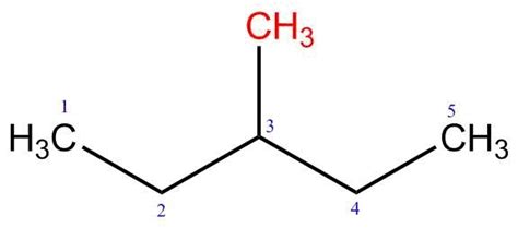 3 Methylpentane Structural Formula
