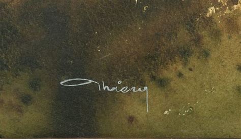 Thomas Thiery American Michigan B 1940 Watercolor On Paper Ca Later 20th C Water Barrels