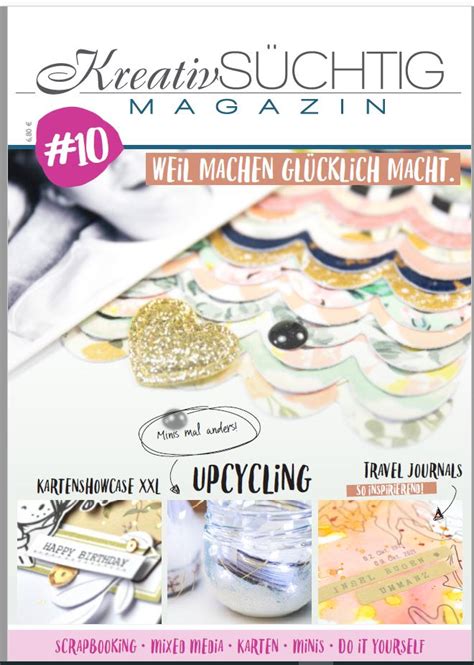 Kreativsüchtig Magazin 10 Tanjas Scrapbook Ecke