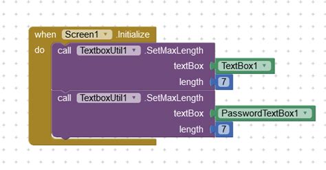 How Do I Make A Password Limited To 7 Characters Mit App Inventor