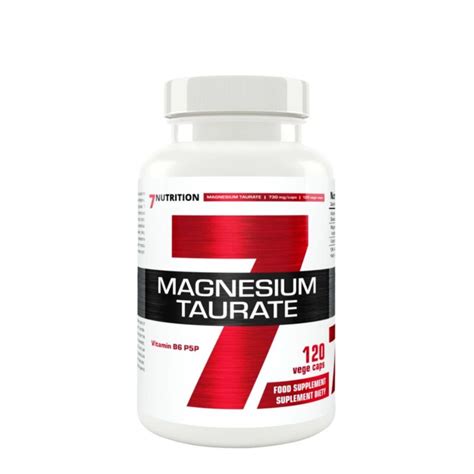 7 Nutrition Magnezijum Taurat 120 Kapsula Povoljna Cena Online