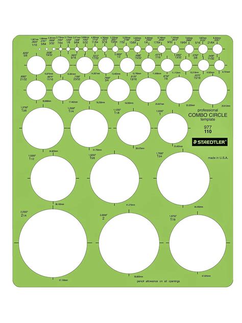 Staedtler Mars Drafting Template
