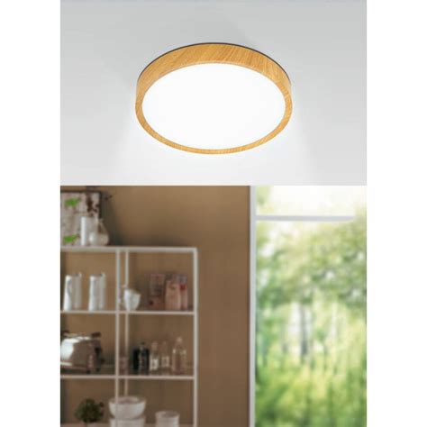 Eglo Leuchten Musurita Deckenleuchte Led Holzoptik 75628 Lampede