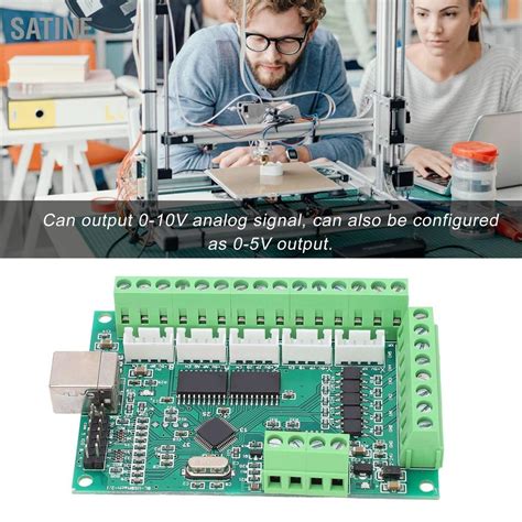 Satine Cnc Controller 5 แกน 100khz Motion การ์ดควบคุมโมดูลอินเทอร์เฟซ Usb สำหรับมอเตอร์ Shopee