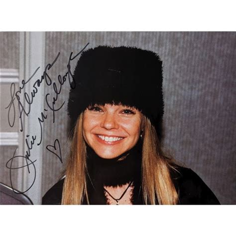 Julie Mccullough Signed Photo