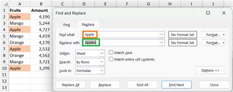 How To Use Find And Replace In Excel