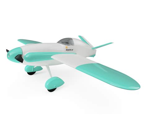 3d File Swee Pea 735mm Microracer 3d Printed Rc Plane ⚽ ・3d Printing