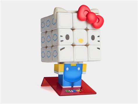 Hello Kitty And Rubiks Cube Collaborate On A Cute Kitty Cuber Yanko