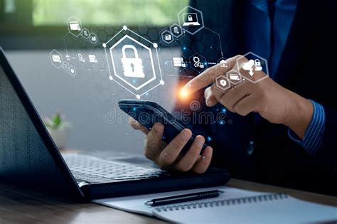 Cyber Security Privacy And Data Storage Protection Document Management With Password And