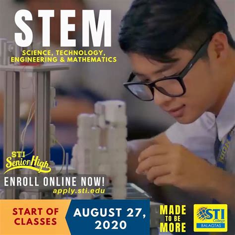 Take The Stem Strand At Sti Sti Balagtas Alumni Nation Facebook