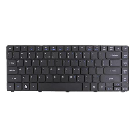 Reemplazo Portátil De Inglés Uu Para 3410 3410t Negro Teclado Para