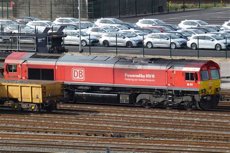 Photo Of 66077 At Toton Engineers Yard — Trainlogger