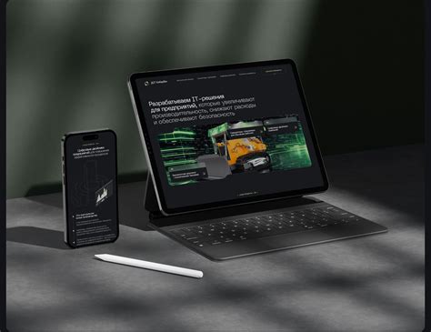 Cybertech Website Design Ux Ui Behance