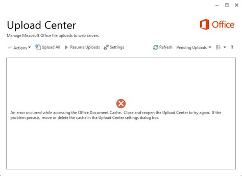 Issue With Office Document Uploader Error An Error Occured While Microsoft Community