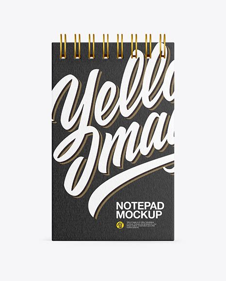 Notepad Mockup Free Download Images High Quality PNG
