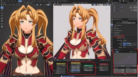 Guilty Gear 2015 Shader In Blender 281 Works In Progress Blender