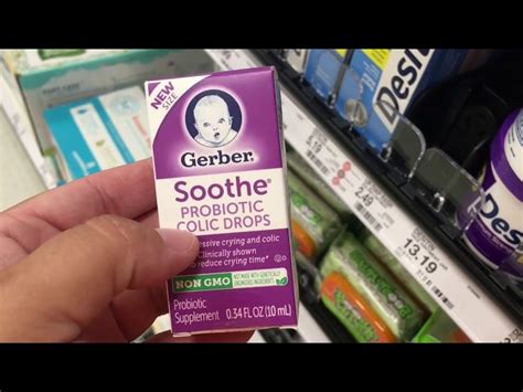 Gerber® Soothe Probiotic Colic Drops Fl Oz 58 Off