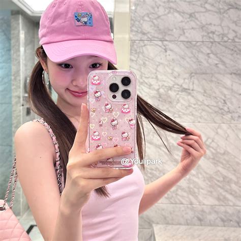 반투명 핑크 클리어 미니 키티 폰케이스 아이폰케이스 아이폰15 아이폰14프로맥스 아이폰13프로맥스 아이폰12프로맥스 아이폰프로맥스 아이폰프로 에이블리