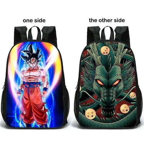 Mochila Escolar Dragon Ball Goku Shen Long Regreso A Clases QuetzaliaShop