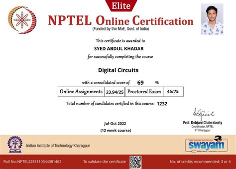 Syed Abdul Khadar On Linkedin Digitalcircuits Iitkharagpur Nptel Digitalcircuits Iitkharagpur