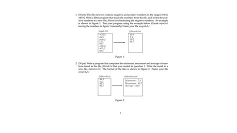 Solved The File Input Txt Contains Negative And Positive Chegg